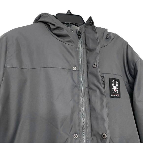 Spyder | Jackets & Coats | New Spyder Mens Hooded Parka Jacket Hydroweb ...